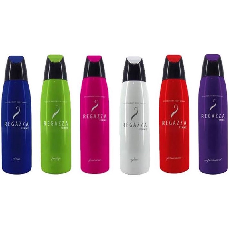 Jual Regazza Body Spray 100ml & 175ML/Regazza Deo Spray 100ml & 175ml ...