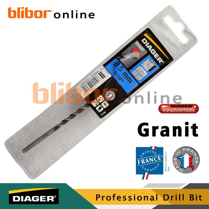 Jual Diager Mata Bor GRANIT 5x100mm,mata bor batu keras dan granit ...