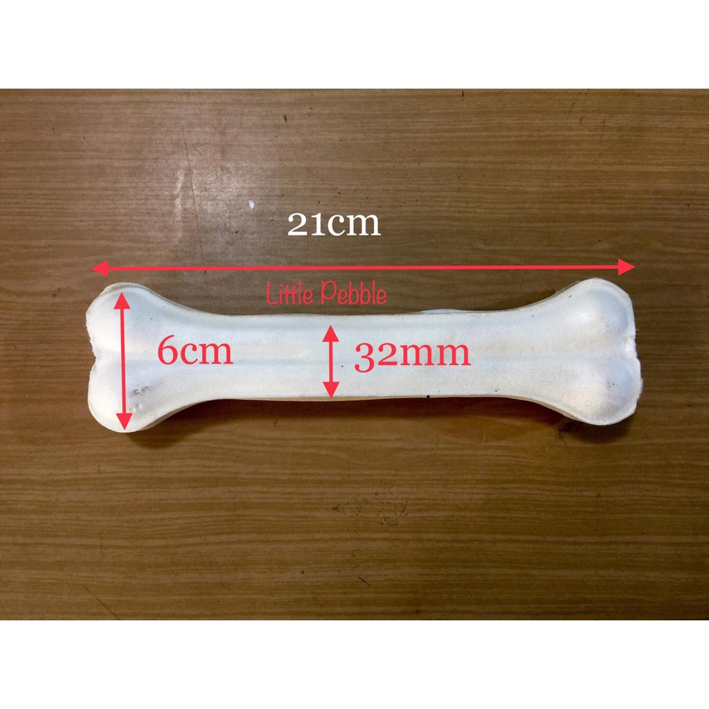 Jual Pet Snack Tulang Gigitan Anjing Press Bone 8" WHITE Per PCS ...