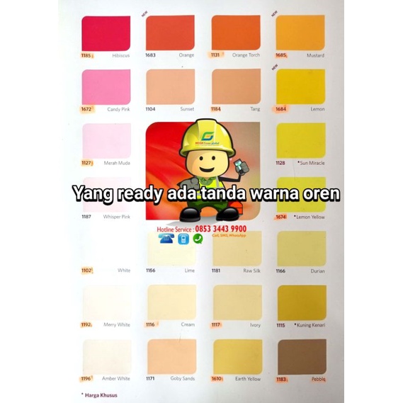 Jual Nippon Paint Komilex 4,5 Kg - Cat Dinding Interior - Cat Tembok ...