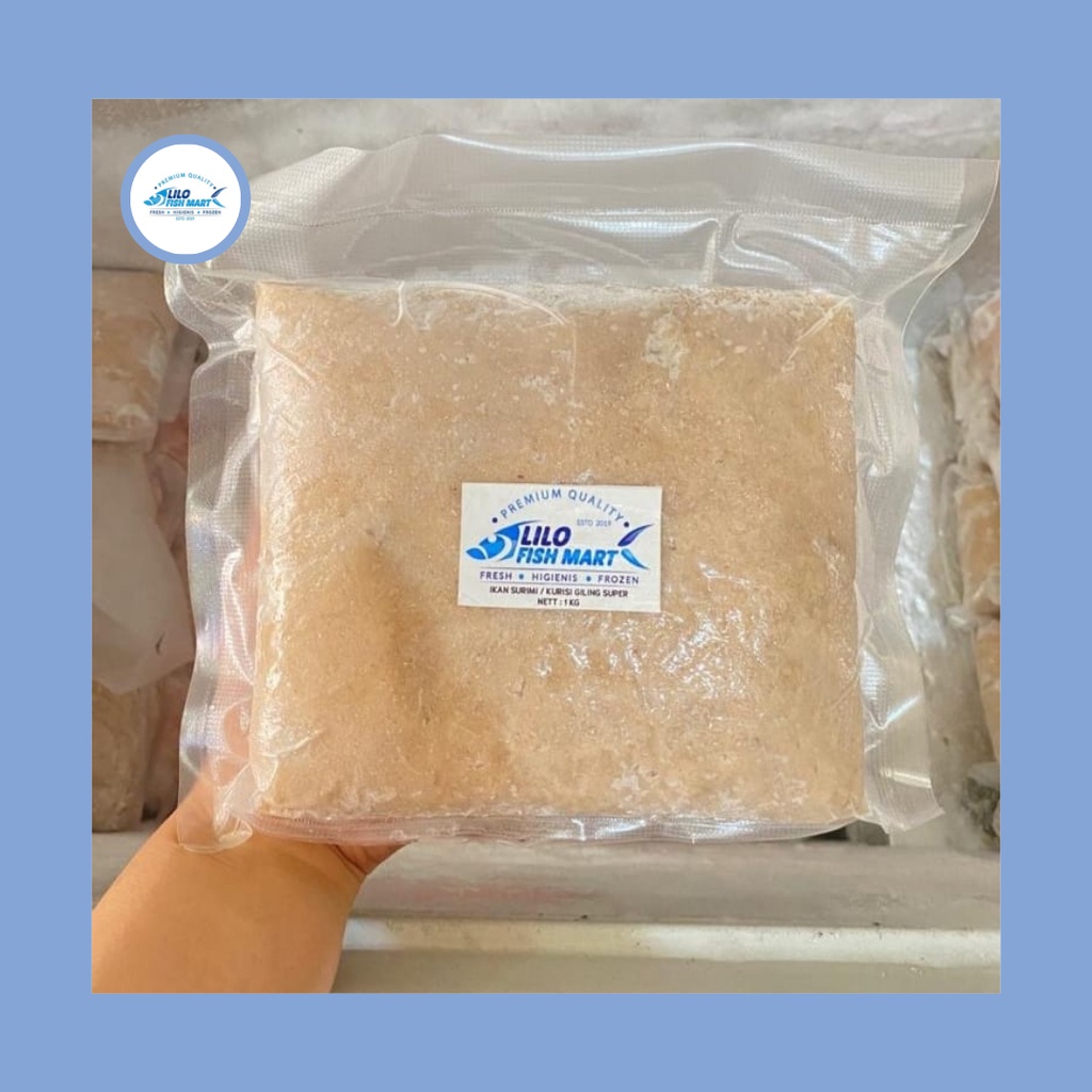 Jual Frozen Ikan Surimi/Kurisi Giling SUper Fresh Murni Tanpa Campuran ...