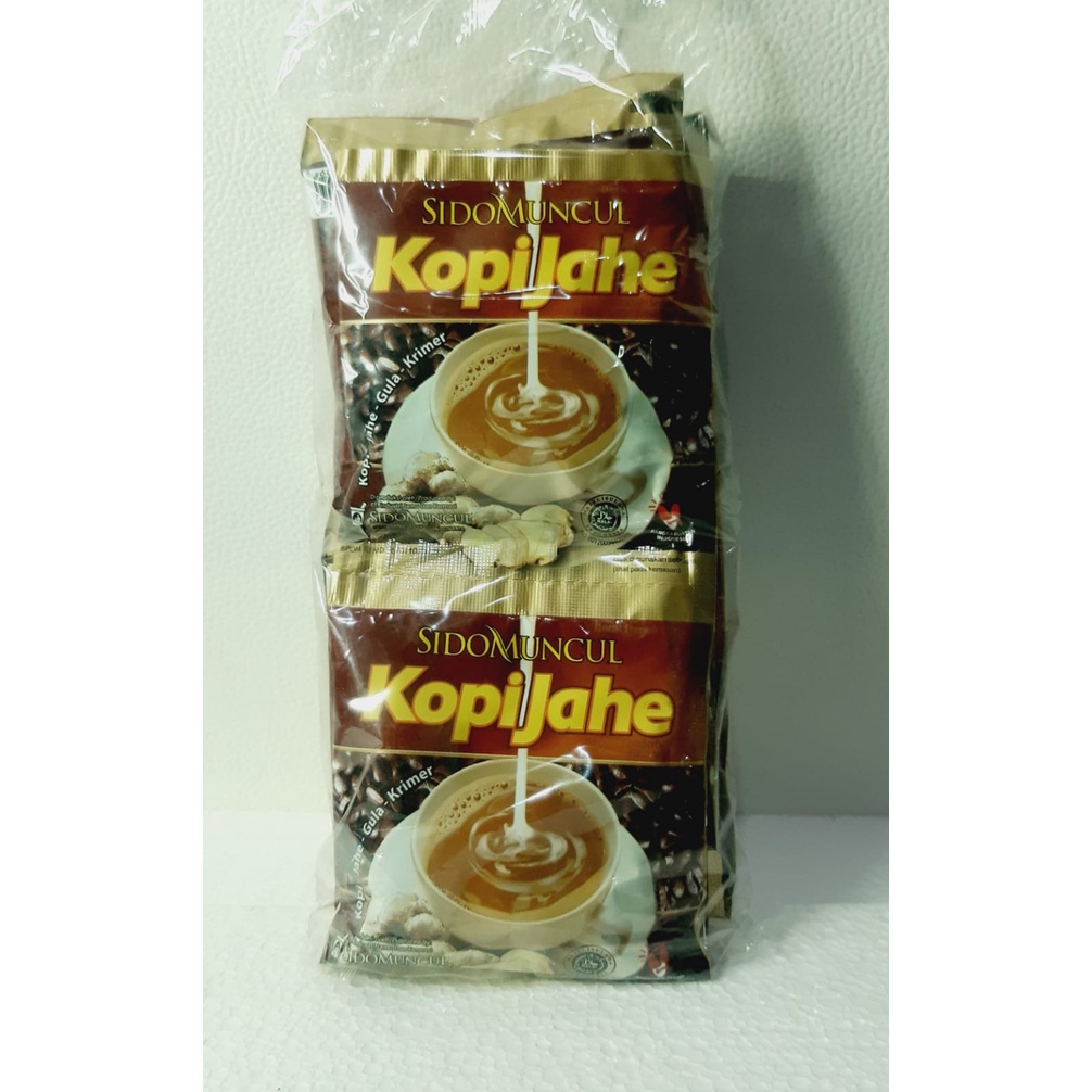 Jual KOPI JAHE RENCENG SIDO MUNCUL ISI 10 SACHET | Shopee Indonesia