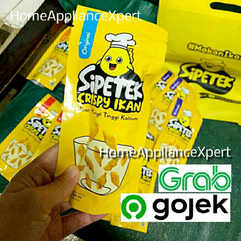 Jual Sipetek Crispy Ikan Original Asli Si Petek Cemilan Snack Tanpa ...