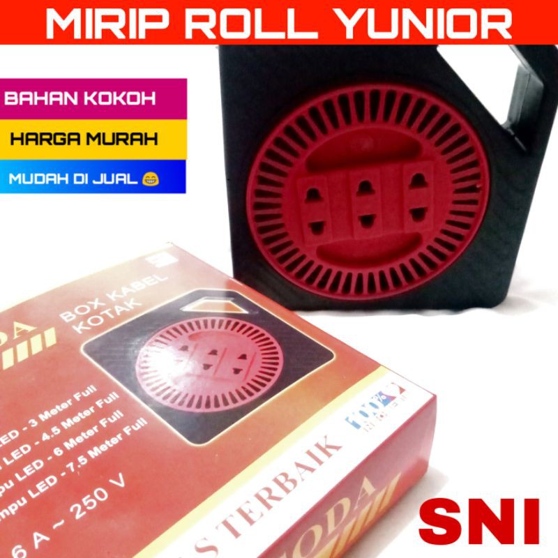 Jual ROLL KABEL MODXTA PAGODA DUS BOX + KABEL PANJANG 5 METER 5M MINI ...