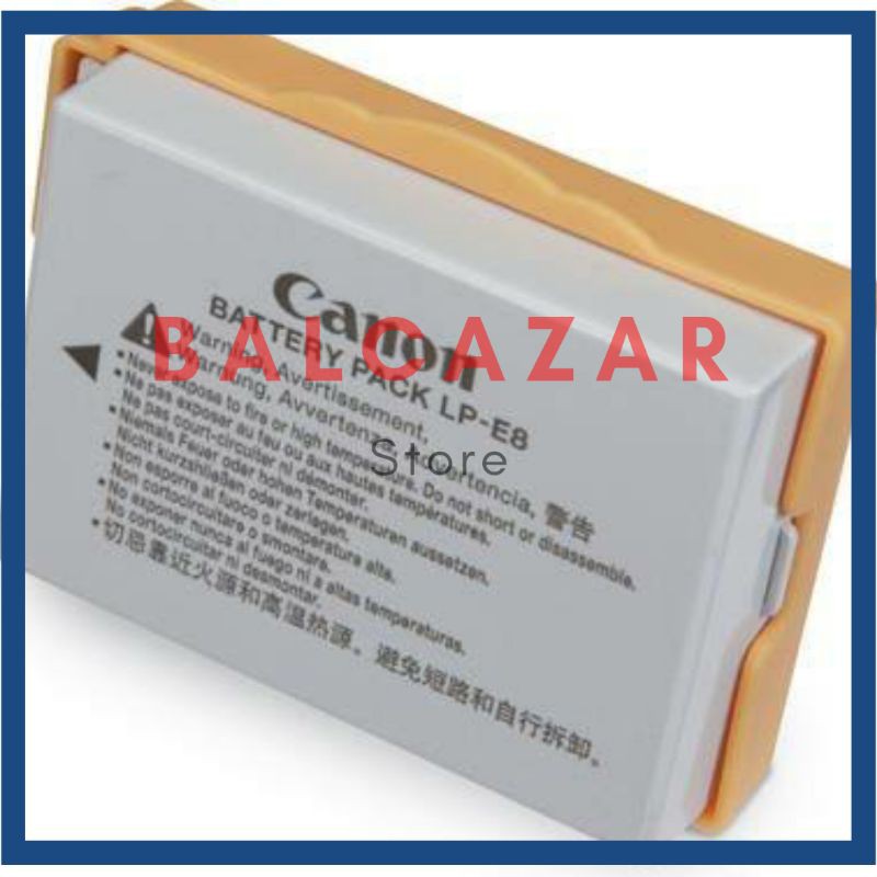 Jual Baterai battery kamera DSLR C4N0N EOS 550d 600d 650d 700d LP-E8 ...