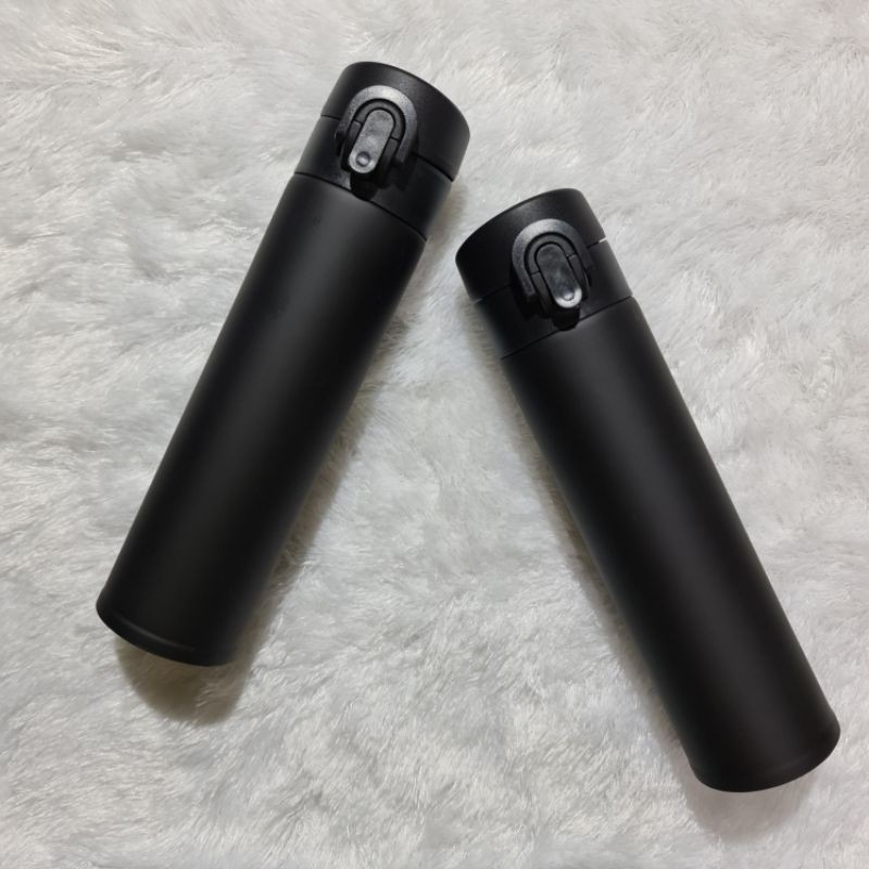 Jual Termos tumblr botol minum warna Hitam doff | Shopee Indonesia