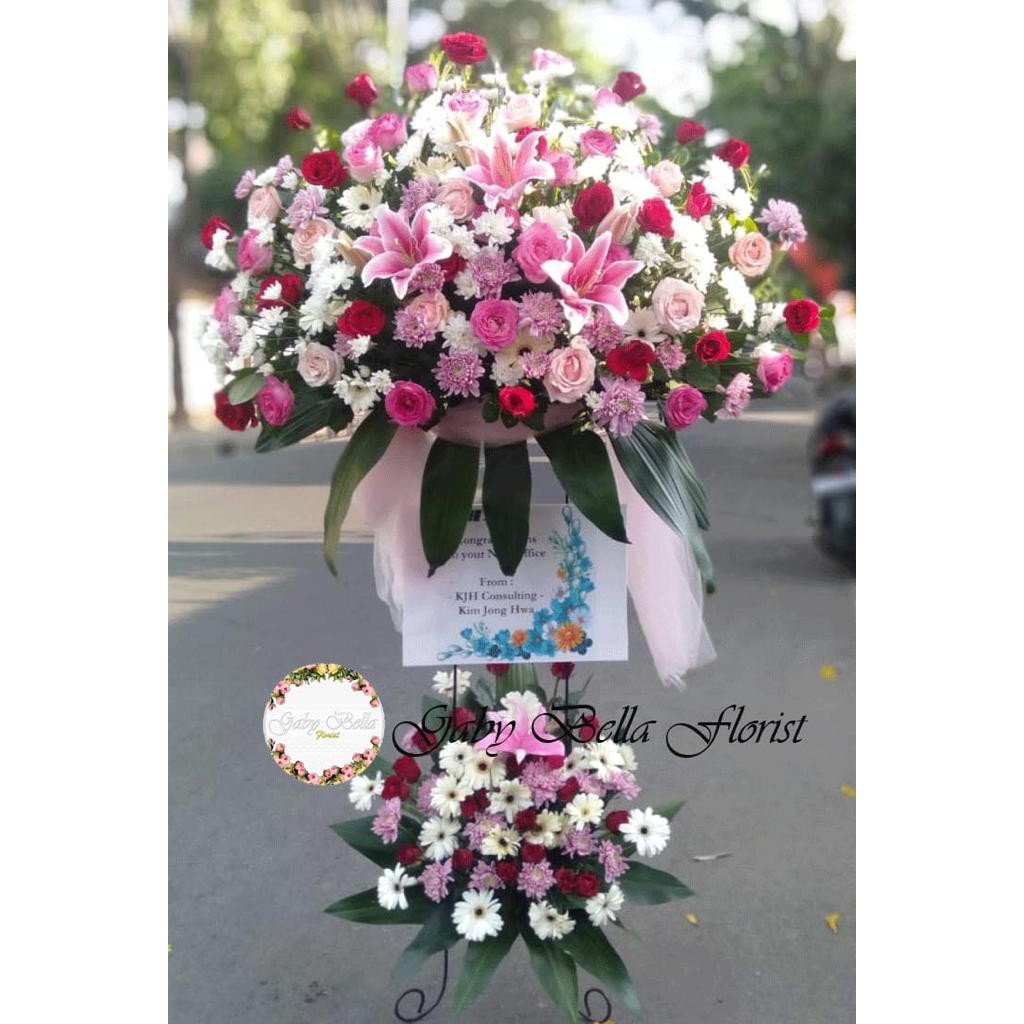 Jual Standing flower - 507 bunga standing wedding standing flower ...