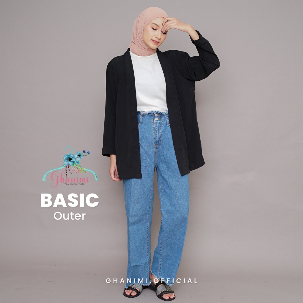 Jual Ghanimi - Basic Outer / Outer Polos / Outer Kerja / Outer Daily / Outer Simple / Outer ...
