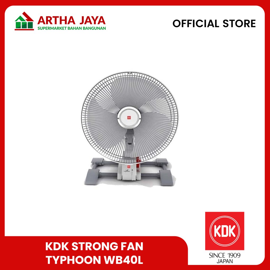 Jual KDK KIPAS ANGIN BESI LANTAI/TEMBOK WB40L | Shopee Indonesia