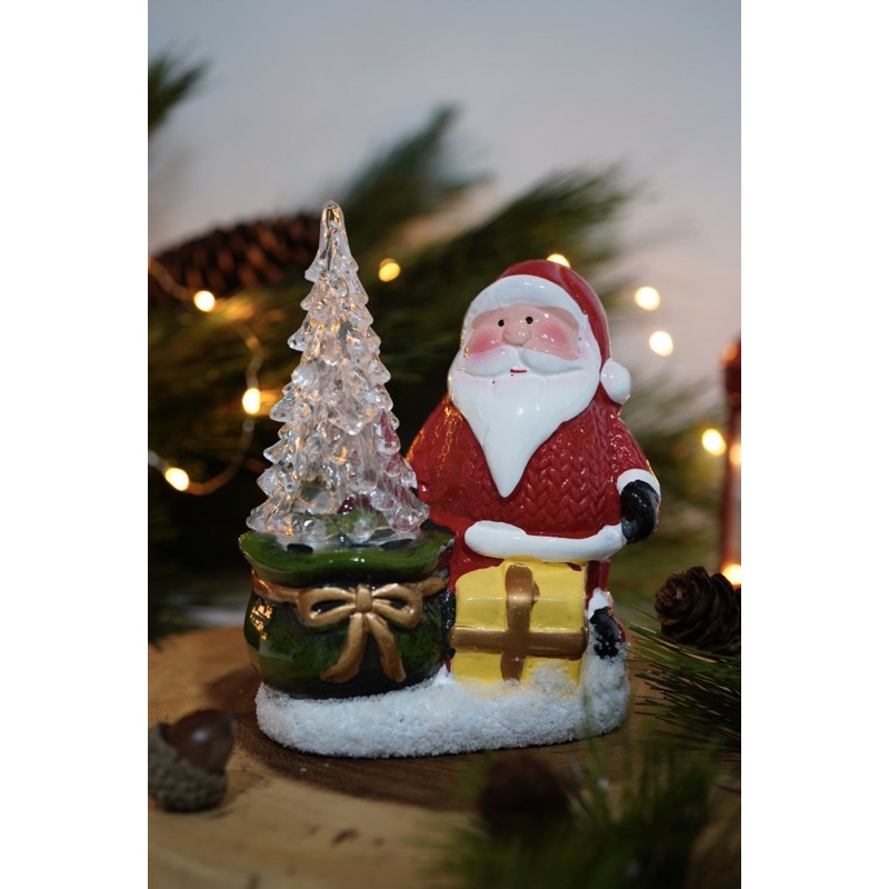 Jual pajangan lampu natal ornamen hiasan kado natal mr santa | Shopee ...