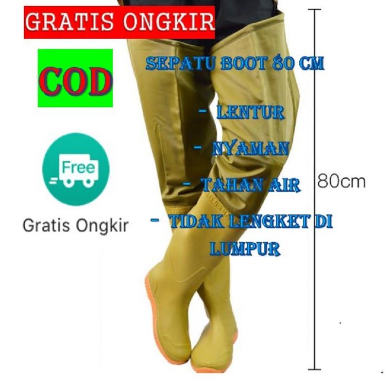 Jual sepatu boot, kolam, sawah, mancing size 38-45 | THN.01Jl22d ...