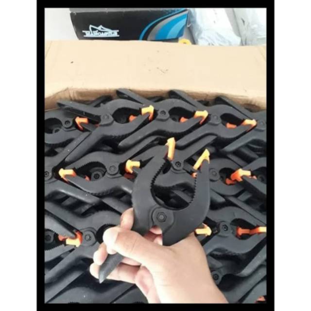 Jual Spring Clamp 6" Alat Jepit Catok 6 Inch Nylon Clip For Craft ...