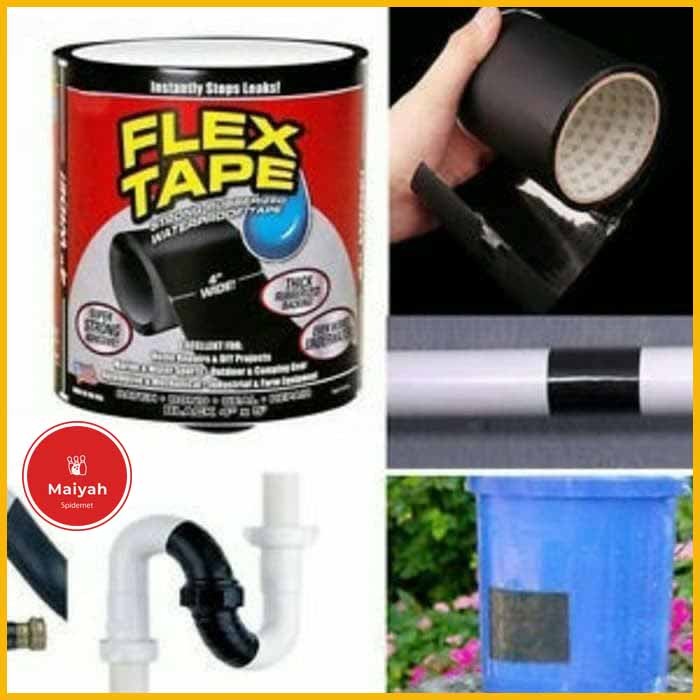 Jual Flex Tape paralon isolasi Lakban ajaib Perekat Lem anti bocor pralon | Shopee Indonesia