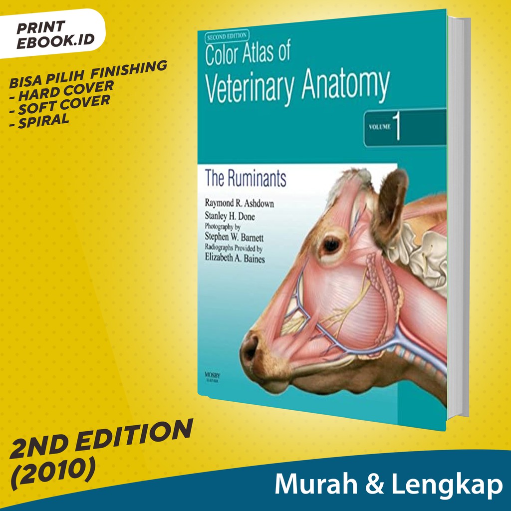 Jual (BEST SELLER) Color Atlas of Veterinary Anatomy Volume 1 The ...