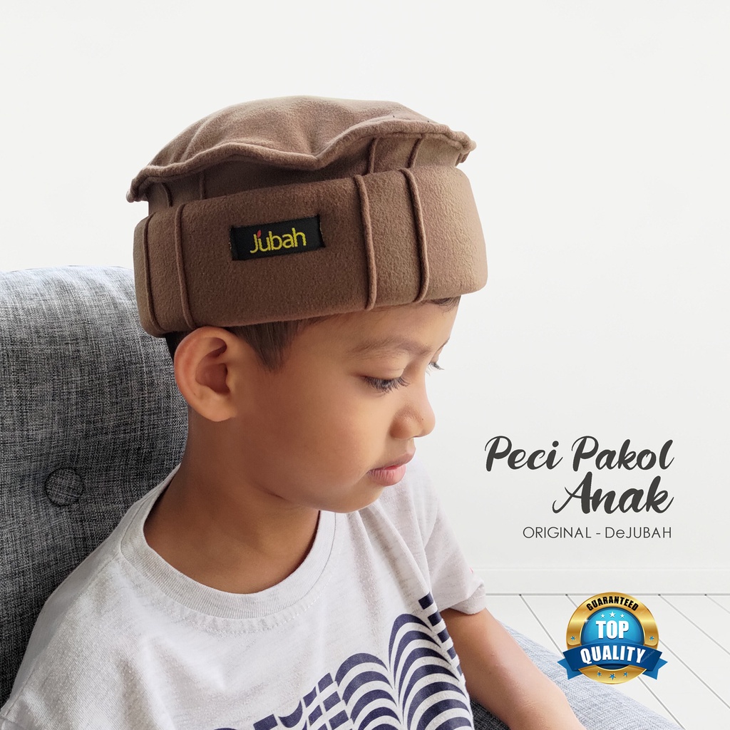 Jual Peci Sholat Anak / Peci Pakol Taliban Anak / Peci Kekinian Anak ...