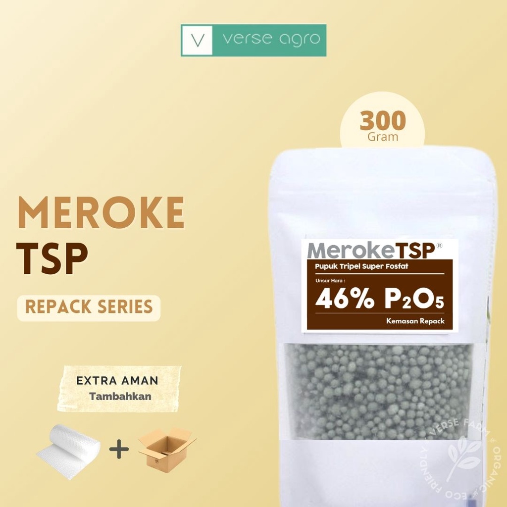 Jual PUPUK MEROKE TSP REPACK ASLI 300Gr / 150Gr | Shopee Indonesia