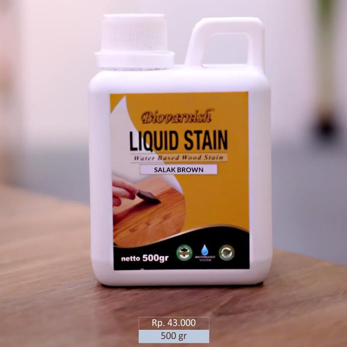 Jual :::::::] Cat Kayu Bio - Biovarnish Liquid Stain Salak Brown Mini ...