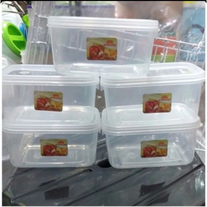 Jual Box/ kotak Makan 500 ml / Toples Kotak Makan kecil 500 ml | Shopee ...