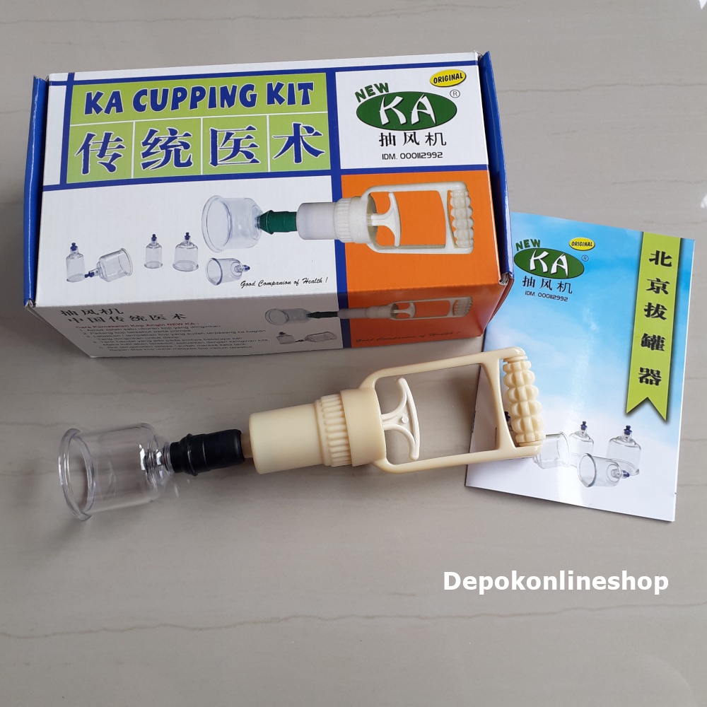 Jual Set Alat Bekam Isi 6 Tabung Cop Kop Angin New KA Alat Terapi Kesehatan Tradisional | Shopee ...