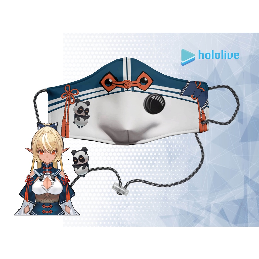Jual MASKER KAIN N95 2 PLY - HOLOLIVE ORI SHIRANUI FLARE | Shopee Indonesia