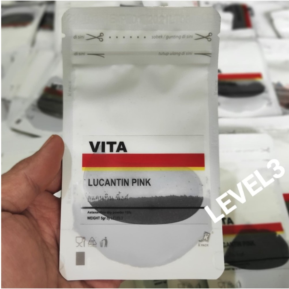 Jual Vita Lucantin Pink Carophyll Astaxanthin 10% jaminan original 100% ...