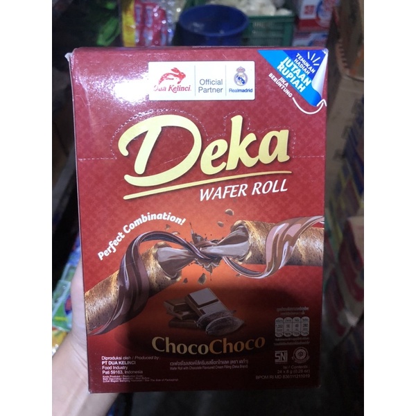 Jual Deka Wafer Roll 8.5 gram (1 pack isi 24 pcs) | Shopee Indonesia