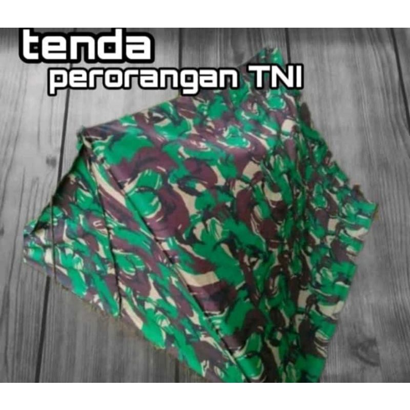 Jual Tenda perorangan loreng tni malvinas - tenda militer - tenada ...