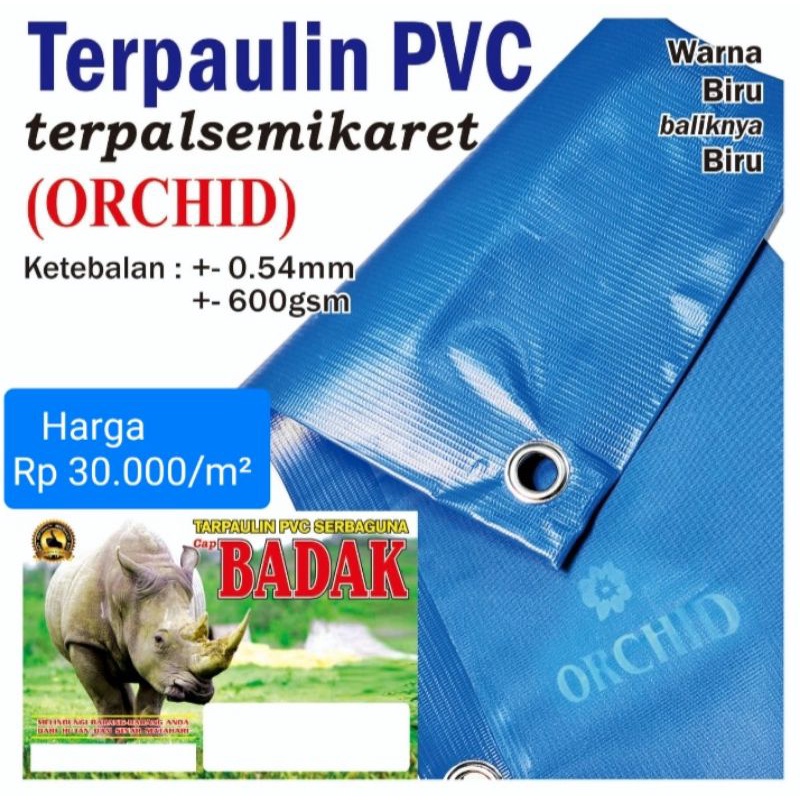 Jual terpal pvc Orchid ukuran 4x5 meter | Shopee Indonesia