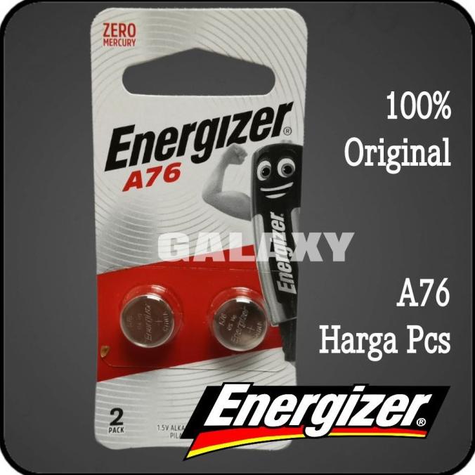 Jual Baterai Remote A76 - LR44 Enegizer Original Harga Per Pc | Shopee ...