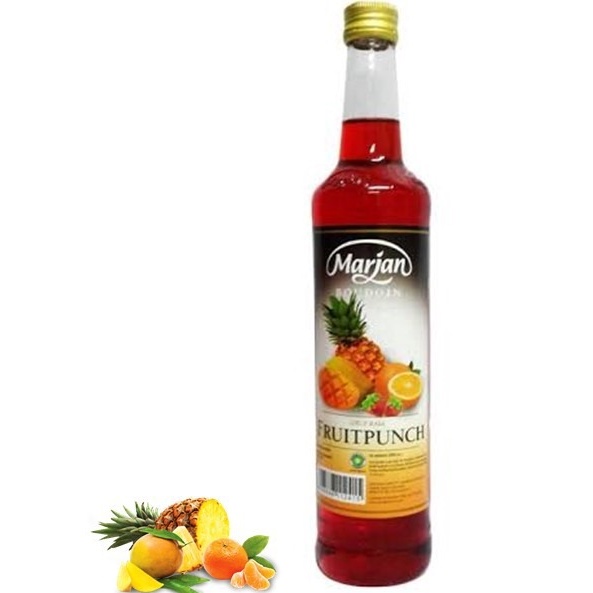 Jual Marjan Boudoin Syrup Fruit Punch 460 Ml | Shopee Indonesia