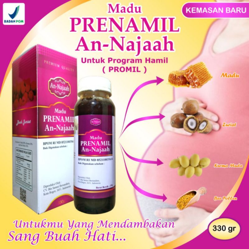 Jual Madu Zuriat Promil Prenamil (Program Hamil ) An Najaah | Shopee ...