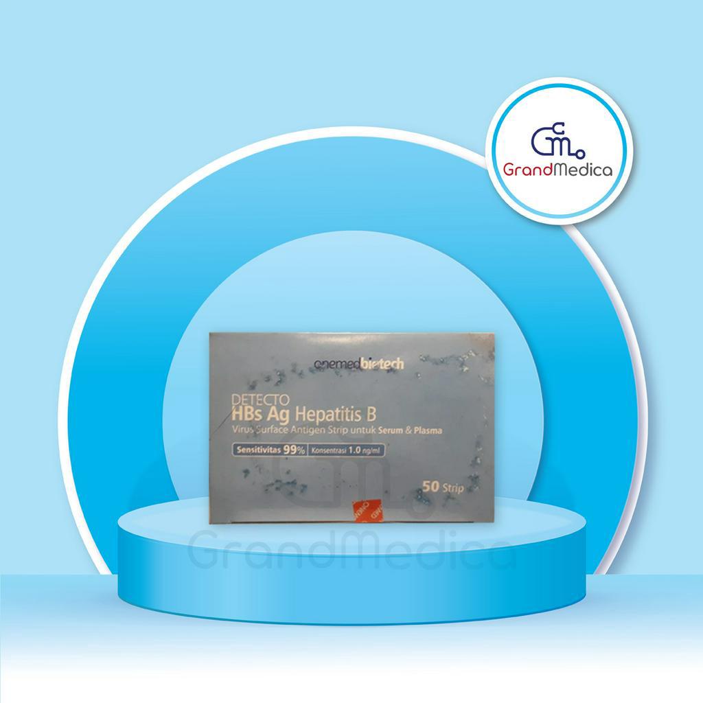 Jual Detecto Hbs Ag Hepatitis B / Alat Pendeteksi Hepatitis B OneMed - Isi 50 | Shopee Indonesia