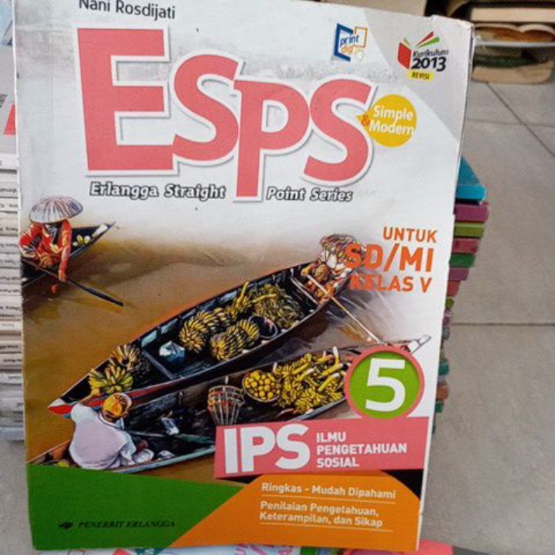 Jual buku ESPS untuk kelas 5 SD IPS | Shopee Indonesia