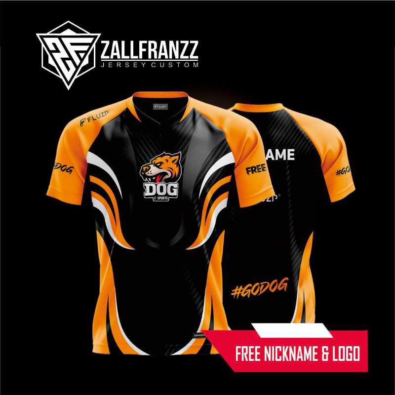 Jual Jersey Baju Kaos Gaming Costum FREE FIRE MLBB PUBGM AOV CODM ...