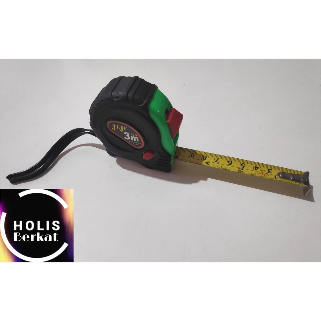 Jual Meteran 3 m Rol Meter JEJE Tukang Bangunan | Shopee Indonesia
