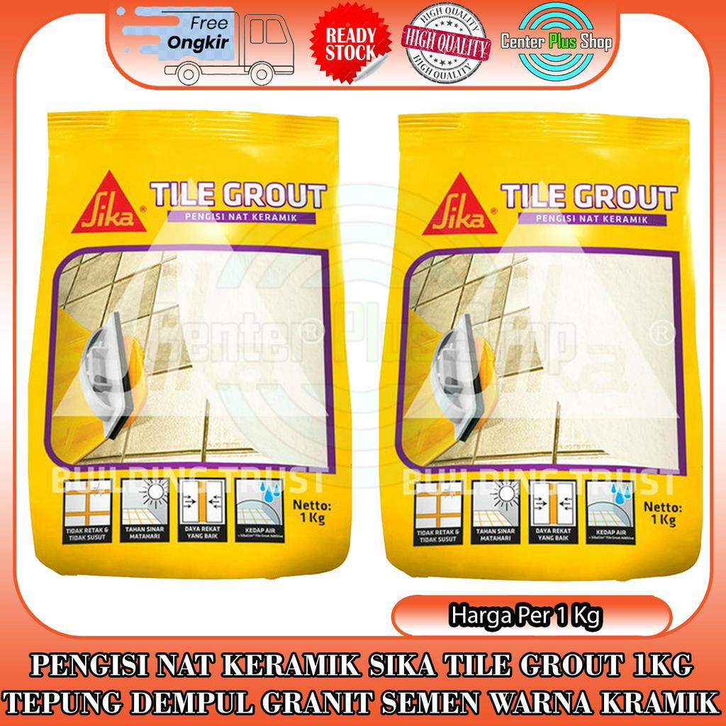 Jual NAT KERAMIK TEPUNG DEMPUL GRANIT TILE GROUT SIKA 1KG PENGISI ...