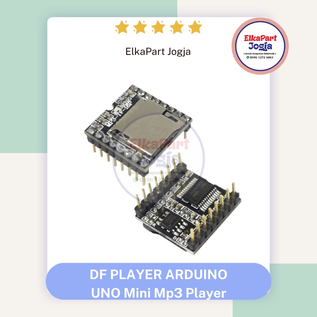 Jual DF PLAYER ARDUINO UNO Mini Mp3 Player Audio Voice Module Board ...