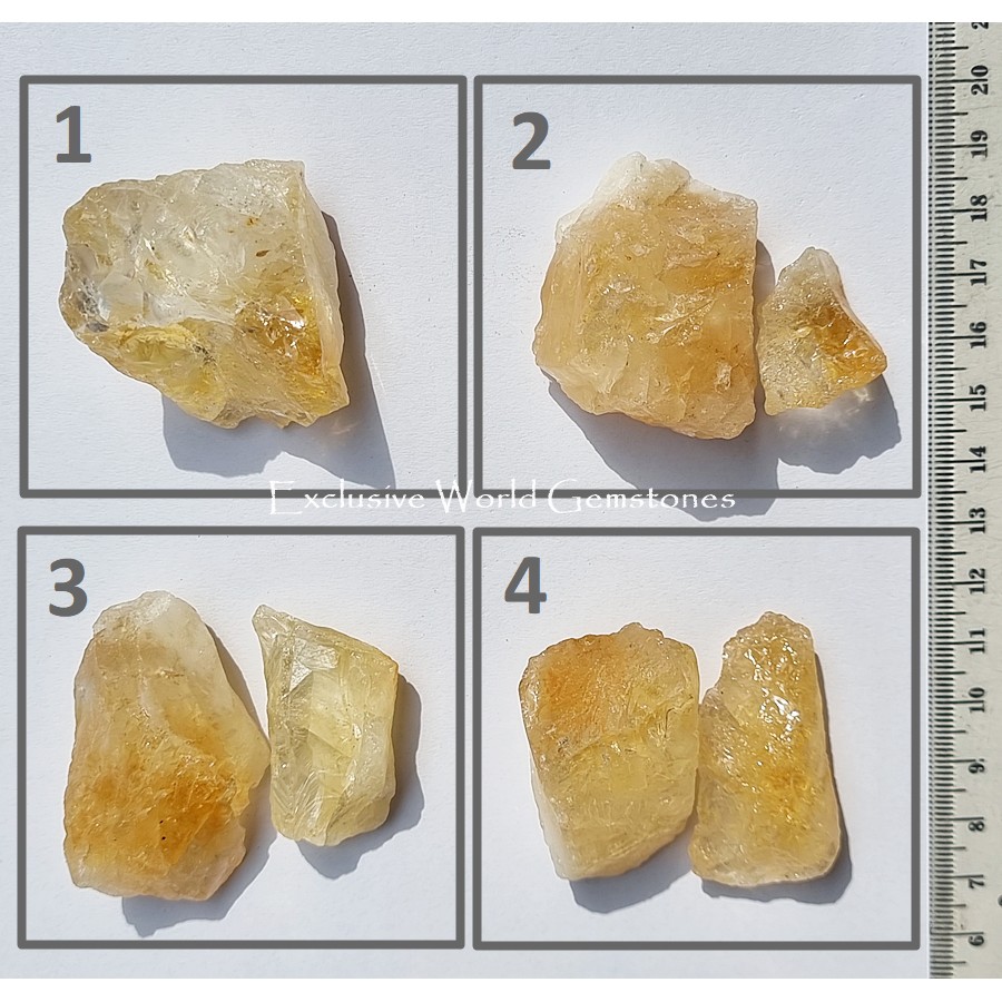 Jual 1.13.3RSS - Natural Citrine Rough Stone SET 50 Gram - Brazil | Shopee Indonesia