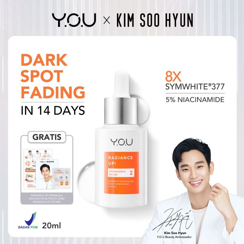Jual You Radiance Up Antioxidant Serum 20ml / Brightening Serum | Y.O.U ...