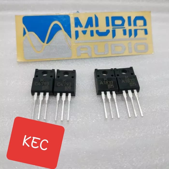 Jual TRANSISTOR A1837 C4793 / A 1837 C 4793 original KEC | Shopee Indonesia