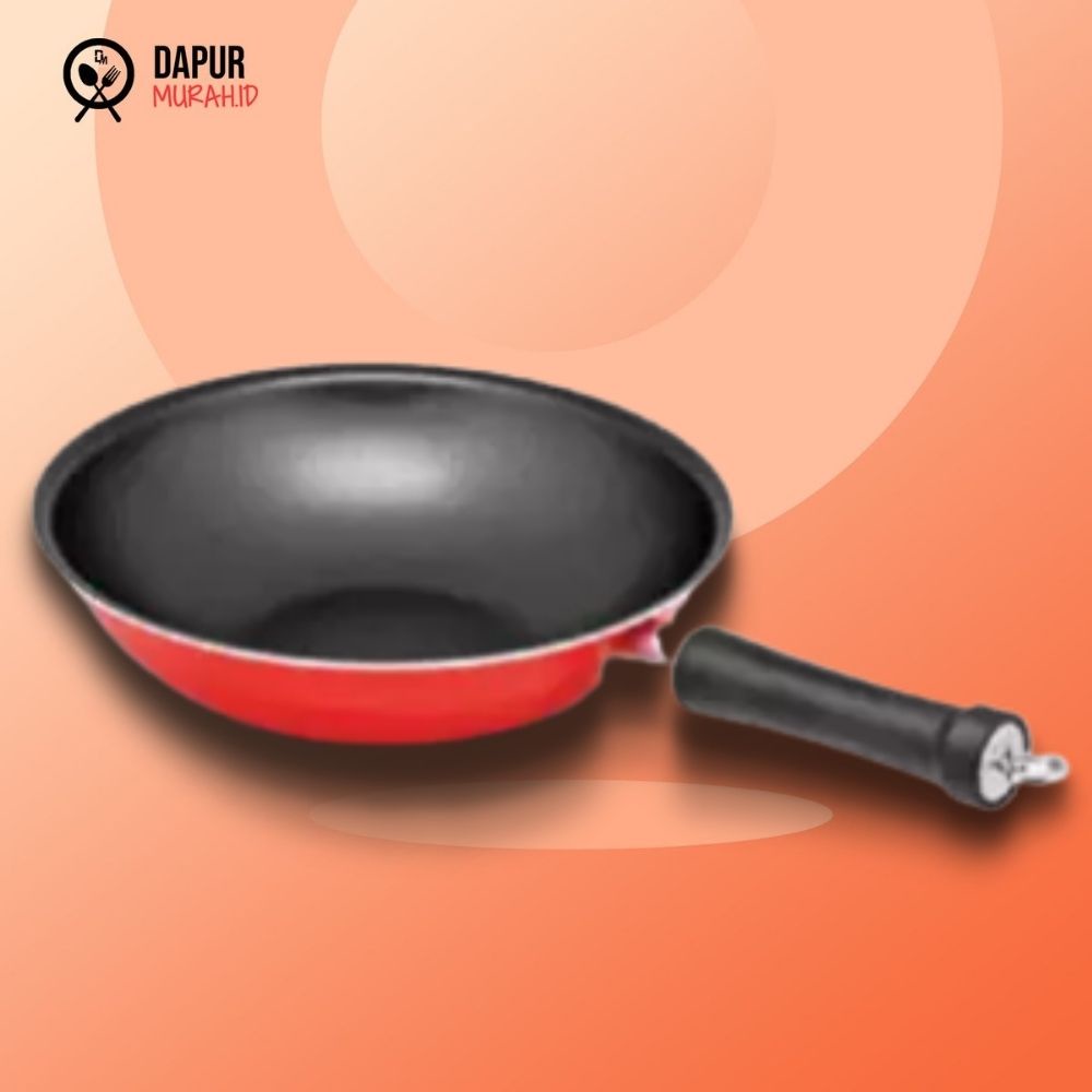 Jual Wajan Teflon Maxim Hero Wok 28 cm | Shopee Indonesia