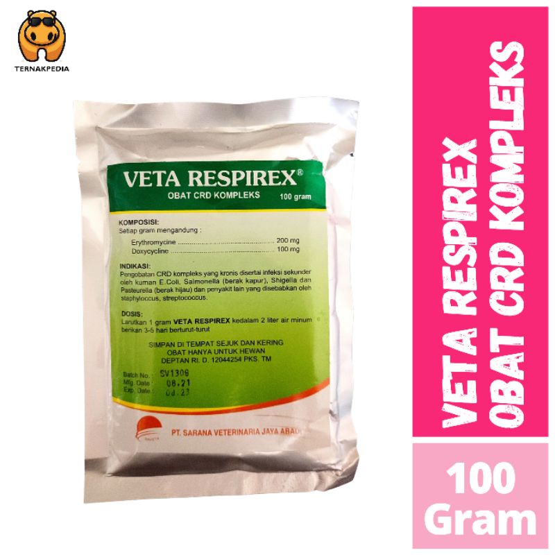 Jual Veta Respirex 100 gr - Obat CRD Kompleks - Obat Ayam CRD - Obat ...