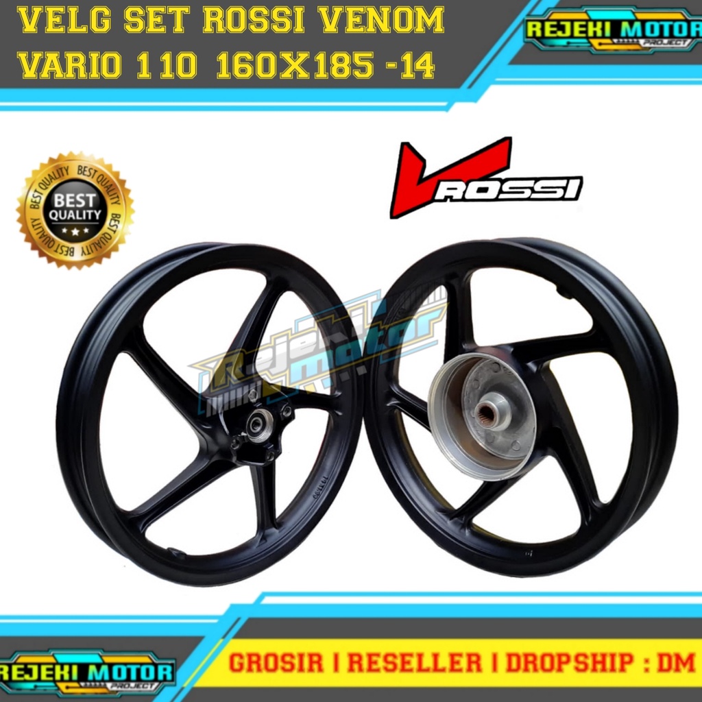 Jual VELG BINTANG SET VARIO 110 ROSSI VENOM 160/185 - 14 | Shopee Indonesia