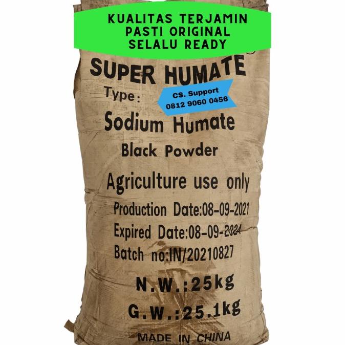 Jual Sodium Humate ( 25 kg ) Pembenah tanah / Asam Humate / Humic Acid | Shopee Indonesia