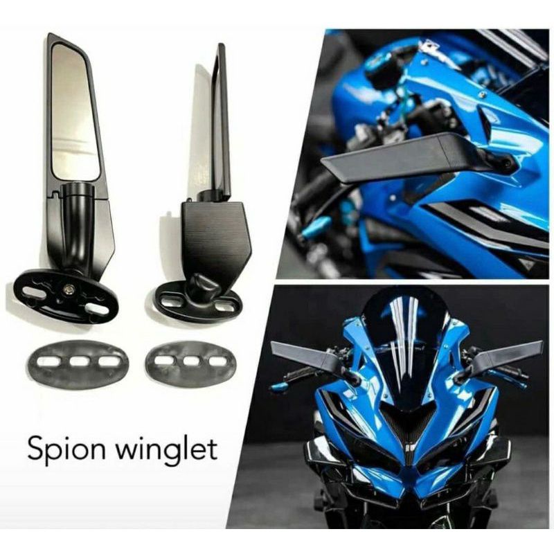 Jual SPION WINGLET STEALTH SPION FAIRING ZX10R SPION ZX636 SPION CBR ...