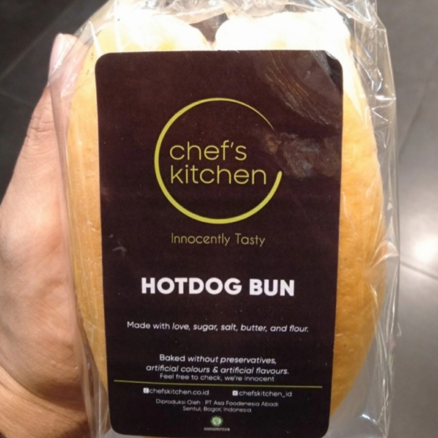Jual ROTI CHEF'S KITCHEN HOTDOG BUN | Shopee Indonesia