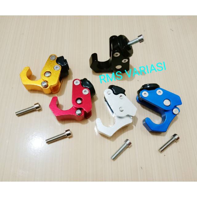 Jual Gantungan motor Lipat Cnc tebal ( Bisa Semua motor ) | Shopee ...