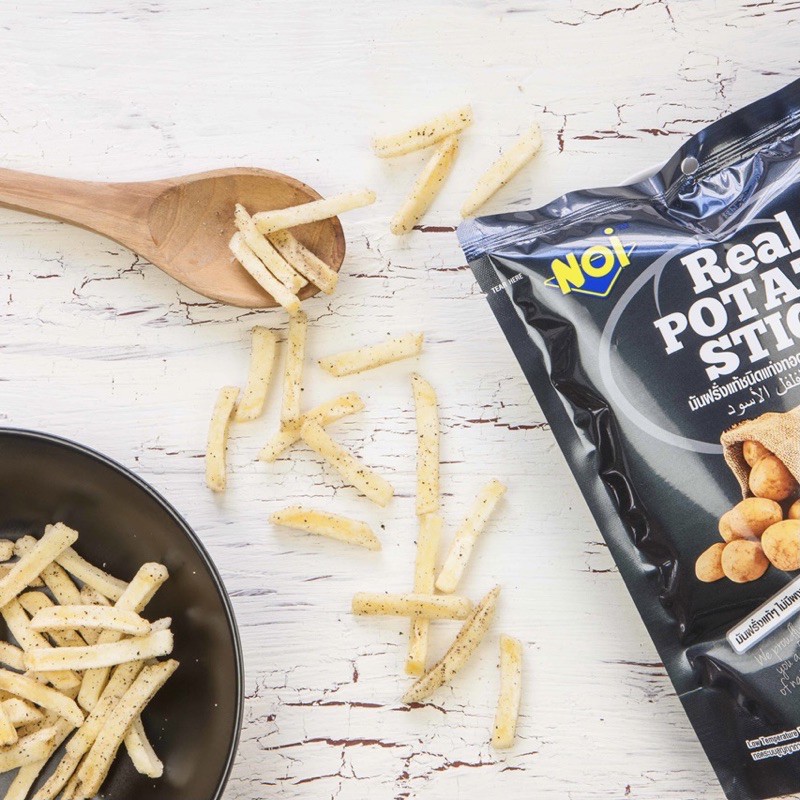 Jual NOI REAL POTATO STICK (blackpepper / hot spicy / salted) | Shopee ...