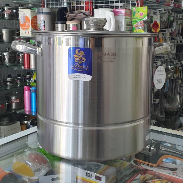 Jual BP2007330ST Steamer, Panci Stock Pot with Steaming Plate D30cm ...