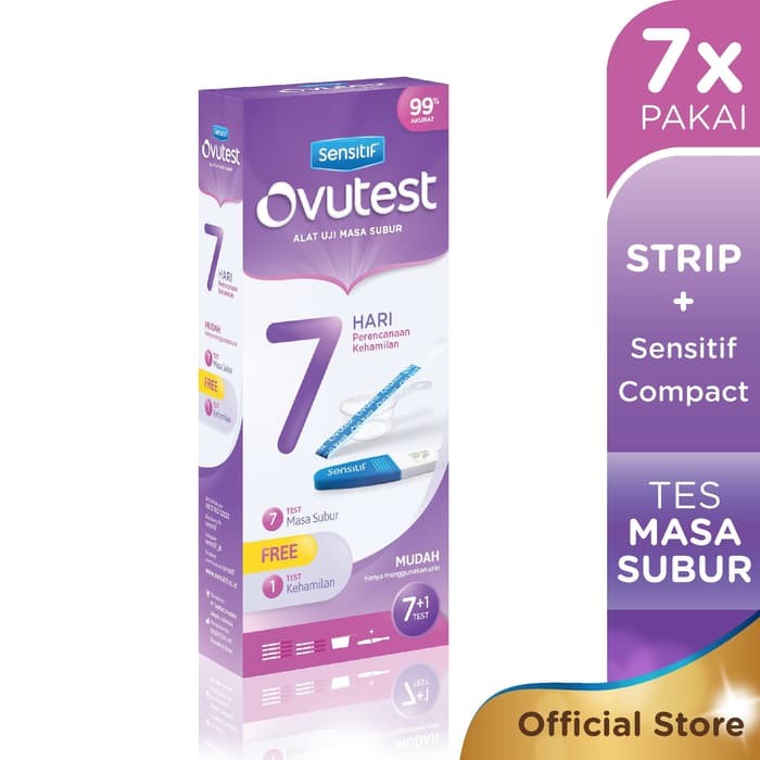 Jual Ovutest Seven Days Plan - Ovutest Masa Subur - Alat Test Masa ...